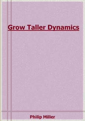 Grow Taller Pdf - Become Taller Clinic Turkey